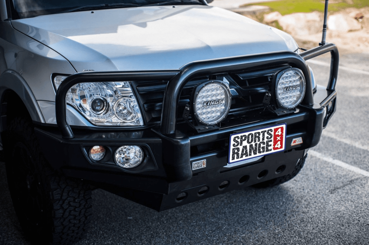 MCC Falcon 707-01 Triple Loop Winch Bar for Ford Courier/Mazda Bounty ...