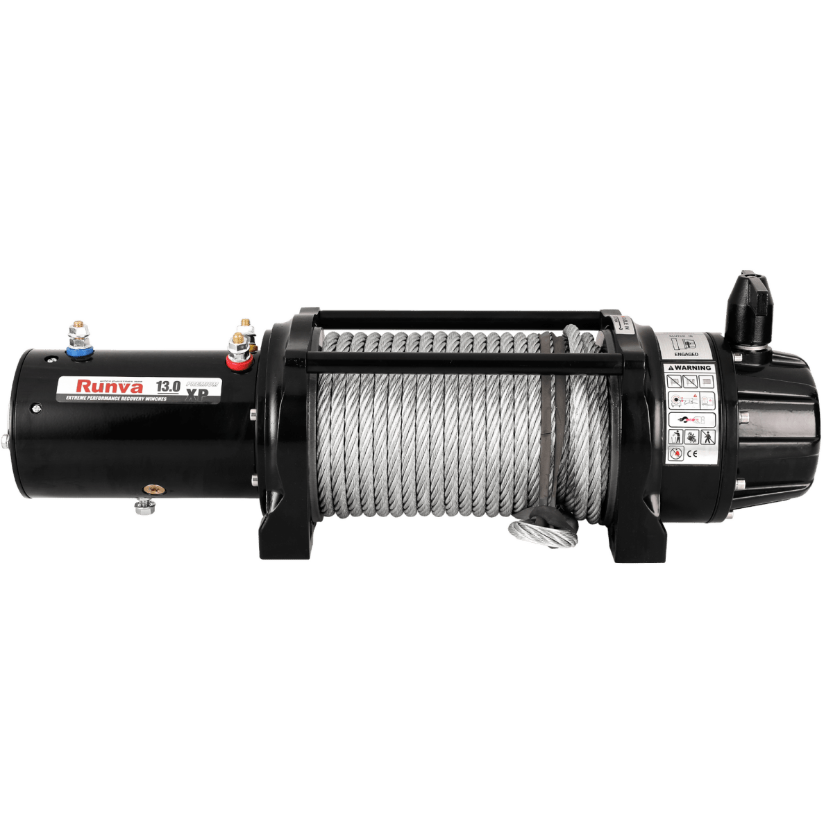 Runva 13XP Premium Winch with Steel Cable | NZ Offroader