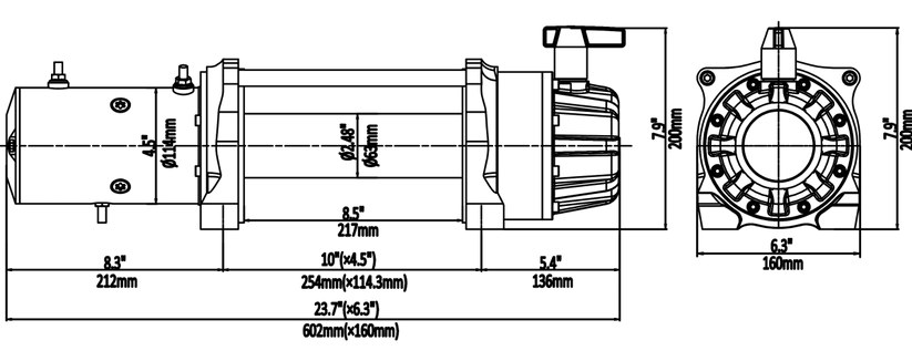 Runva 13XP Premium Winch with Synthetic Rope - NZ Offroader